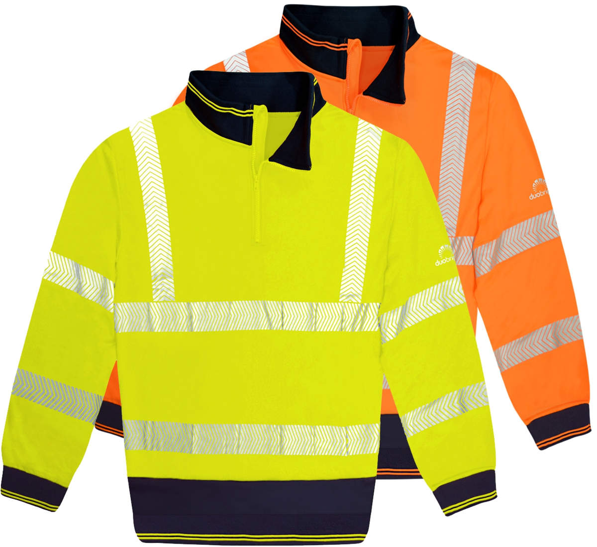 Hi Vis Quarter Zip Sweatshirt